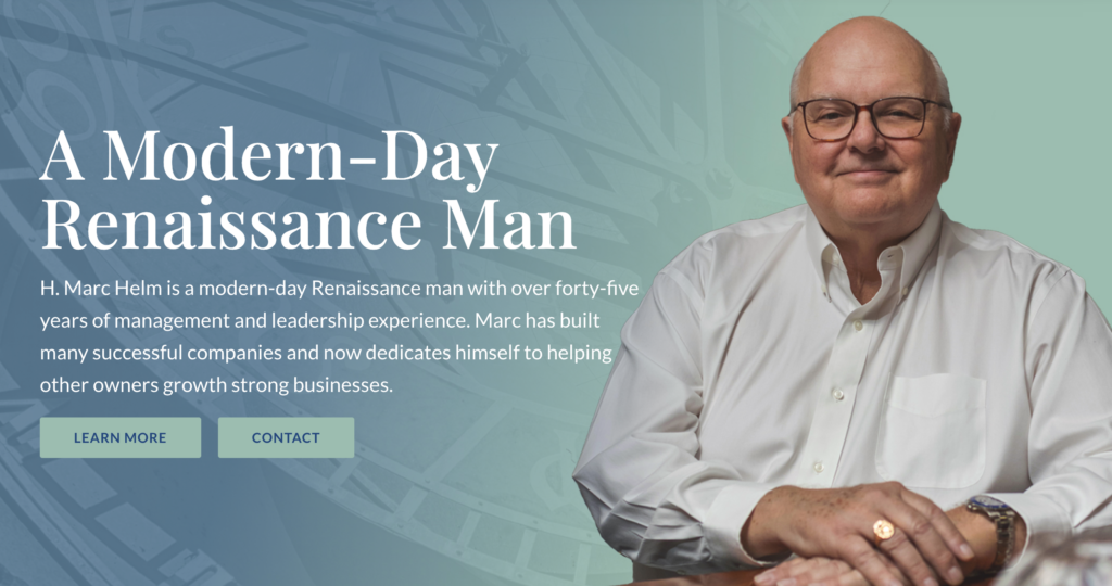 H. Marc Helm - A Modern-Day Renaissance Man